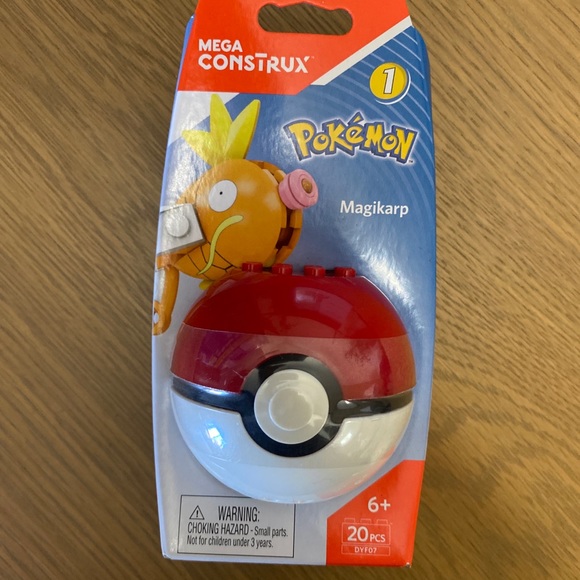 Pokemon | Toys | Pokemon Mega Construx Magikarp | Poshmark